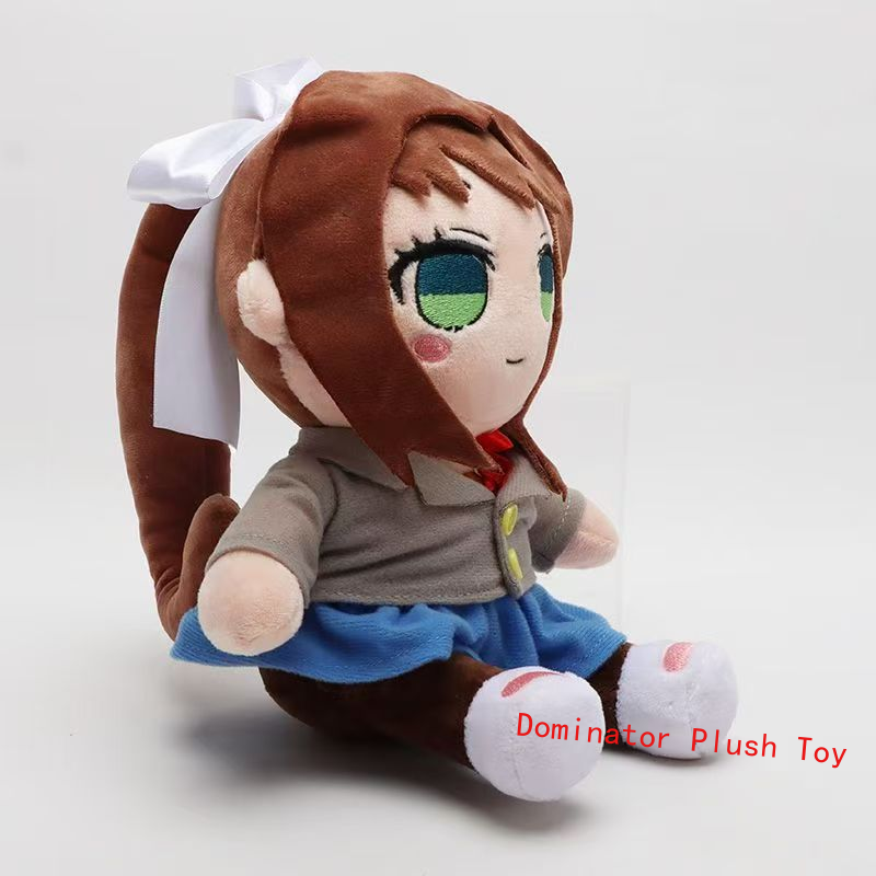 Doki Doki Literature Club ! Monika 18cm Plush Doll Dress Up Stuffed Toy ...