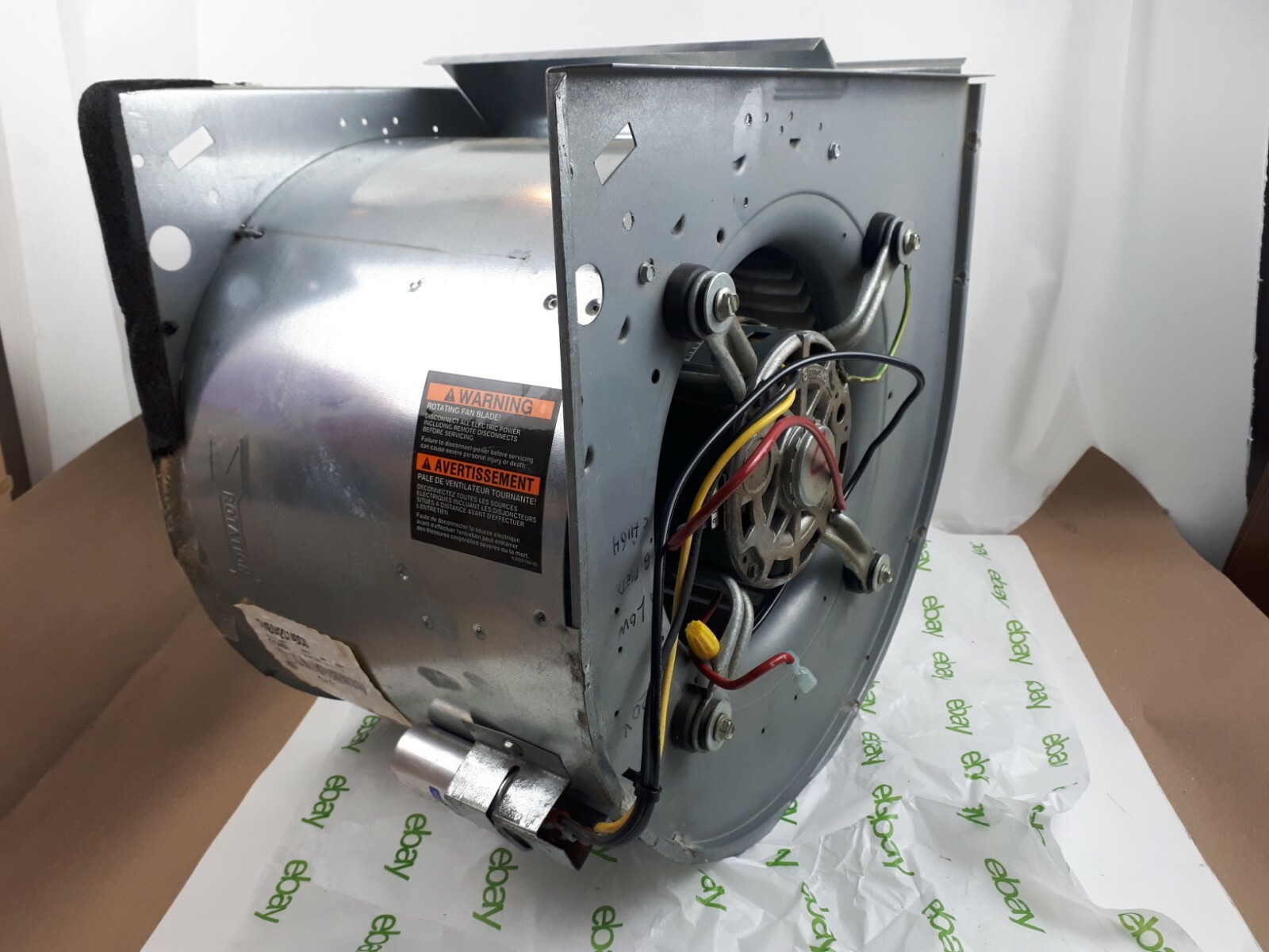 Furnace Blower Motor & Fan Housing Assembly 3 speed 220V 11" wide | eBay