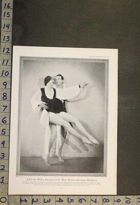 1927 MAURICE DENISE JAMES PENDLETON DANCER CHOPIN WALTZ ART PHOTO ...