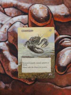 Magic the Gathering Rock Lobster #1 Hand Painted Unique Custom MTG ...