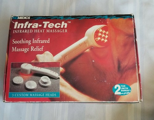 HoMedics infra-Tech Handheld Massager QB-50 Infrared Heat Massager ...