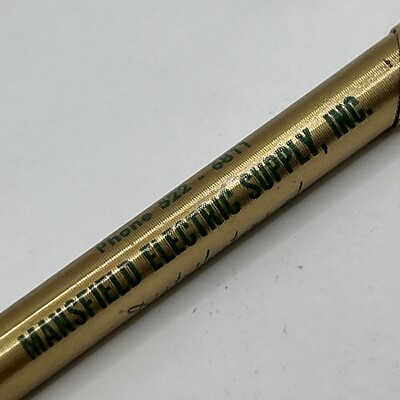 VTG Ballpoint Pen Mansfield Electric Supply Co. Ohio | eBay