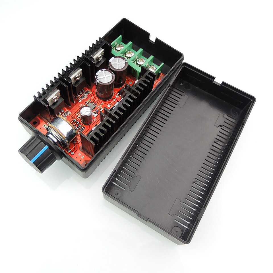 10-50V 40A DC Motor Speed Control PWM HHO RC Controller 12V 24V 48V ...