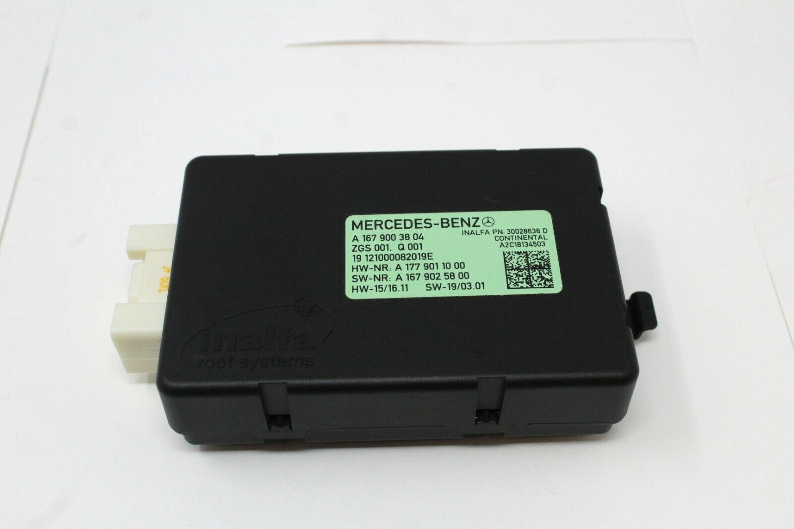 Mercedes Benz Sunroof Control Module 167-900-66-13-64 CLA GLE A220 ...