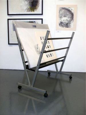 Metal Print Rack Storage A1 Browser Artist Display Artworks Painting ...