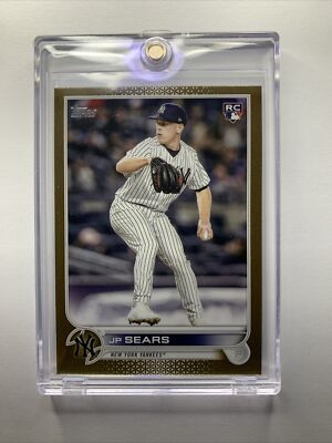 2022 Topps Update JP SEARS US210 Gold /2022 ROOKIE | RC New York ...