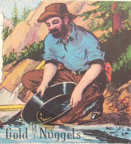 Real California Gold Attached - Panner, Mining, Miner, Motherlode ...