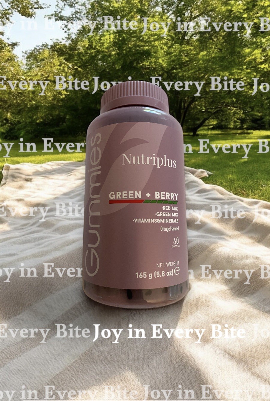 FARMASI NUTRIPLUS GREEN & BERRY GUMMIES 60ct 165gG 5.8oz GENUINE!! SAME ...