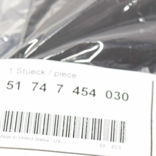 NEW BMW X7 G07 REAR RIGHT BRAKE AIR DUCT 7454030 51747454030 OEM NO ...