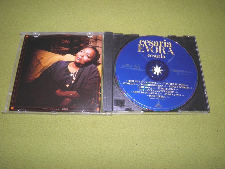 Cesaria Evora - "Cesaria" - RARE 1995 France MPO IMPORT "RCA" CD Afro ...