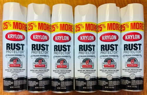 1 SPRAY PAINT KRYLON RUST PROTECTOR GLOSS ENAMEL 15 Oz Can . (WHITE) | eBay