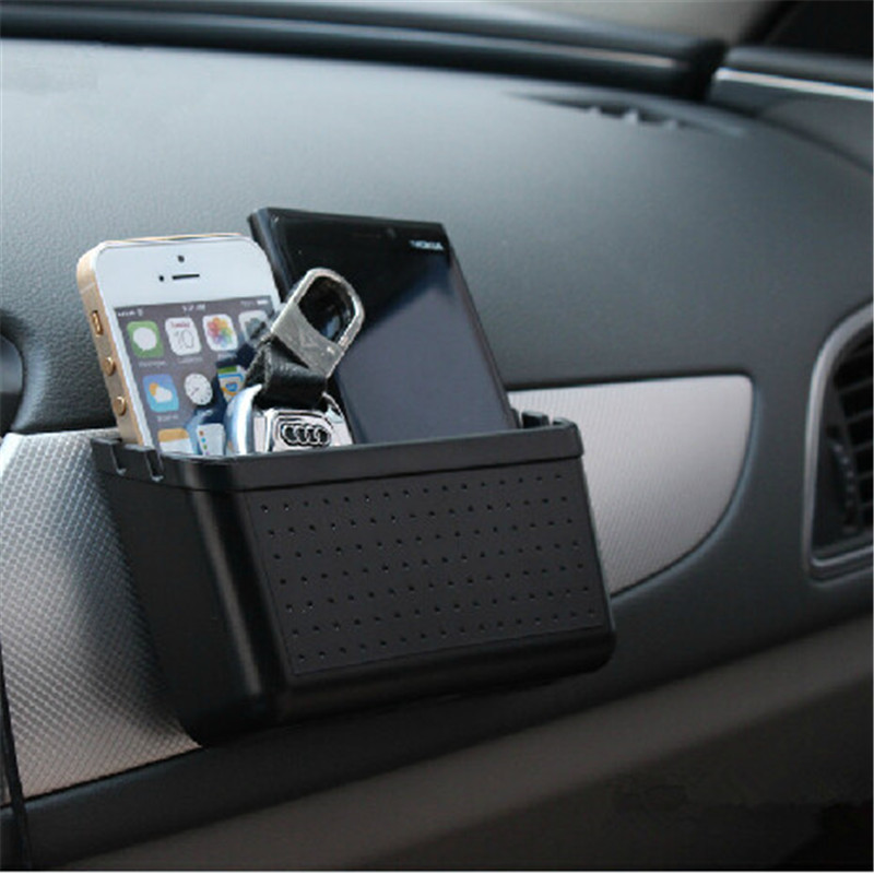 Car Sundries Bag Large Storage Pocket Case Box Phone Charger Cradle ...