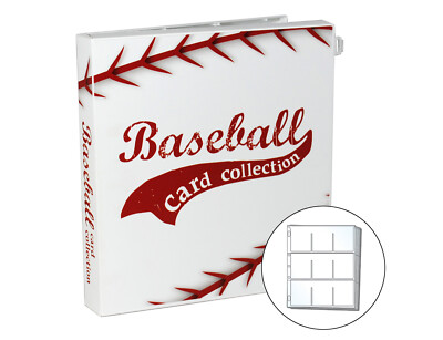 Baseball Trading Card Album, 10 Pages Included | eBay