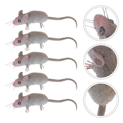 5 Pcs Trick Toy Rat Fake Rat Toys Rat Toys Kids Novelty Rat Toys Rat ...