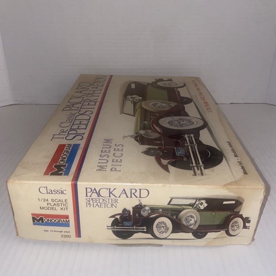 MONOGRAM PACKARD SPEEDSTER PHAETON 1:24TH SCALE CAR MODEL KIT | eBay