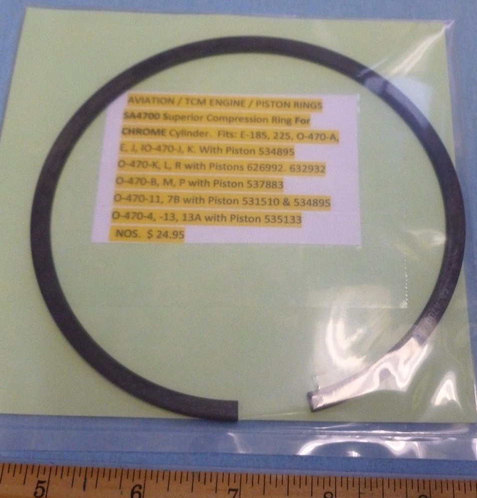 Superior Compression Ring for CHROME CYLINDER p/n SA4700 (AVIATION) | eBay