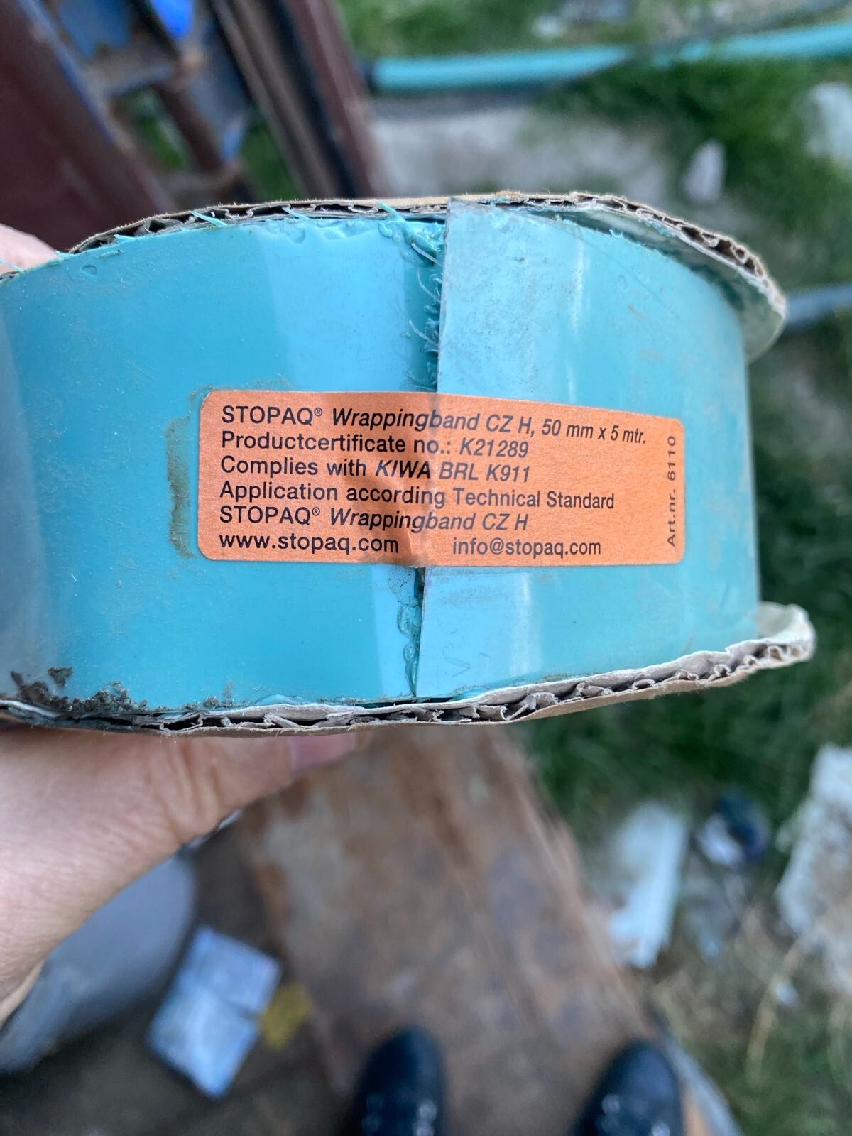 STOPAQ-Wrappingband CZ H.50mmx5mtr roll (6110) | eBay