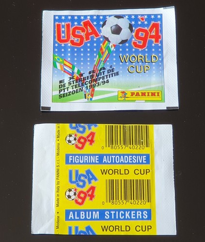 Panini WM 1994 World Cup USA 94, sticker pack/Tüte/bustina,rare NL ...