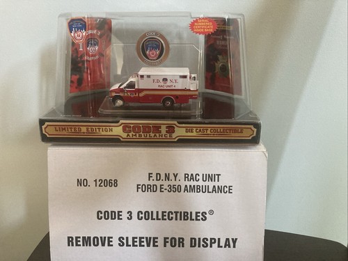 Code for FDNY RAC unit 4 Ford E350 ambulance 12068 | eBay
