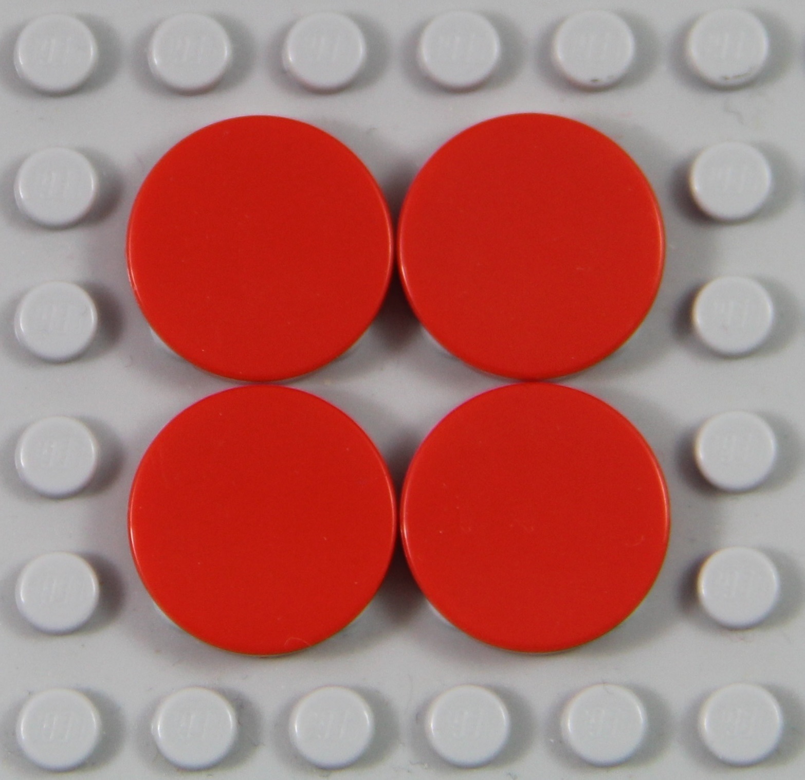 LEGO - 2x2 Round Tiles - PICK YOUR COLORS - Smooth Finishing Plate Flat ...