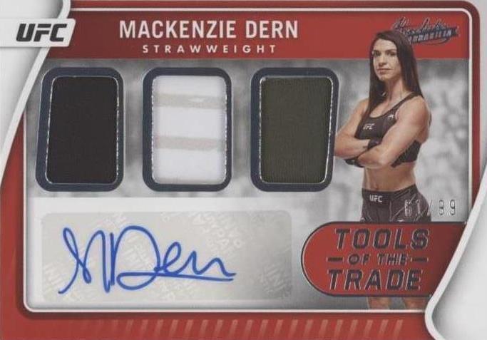 2022 Panini Chronicles UFC - Absolute Tools of the Trade Signatures ...