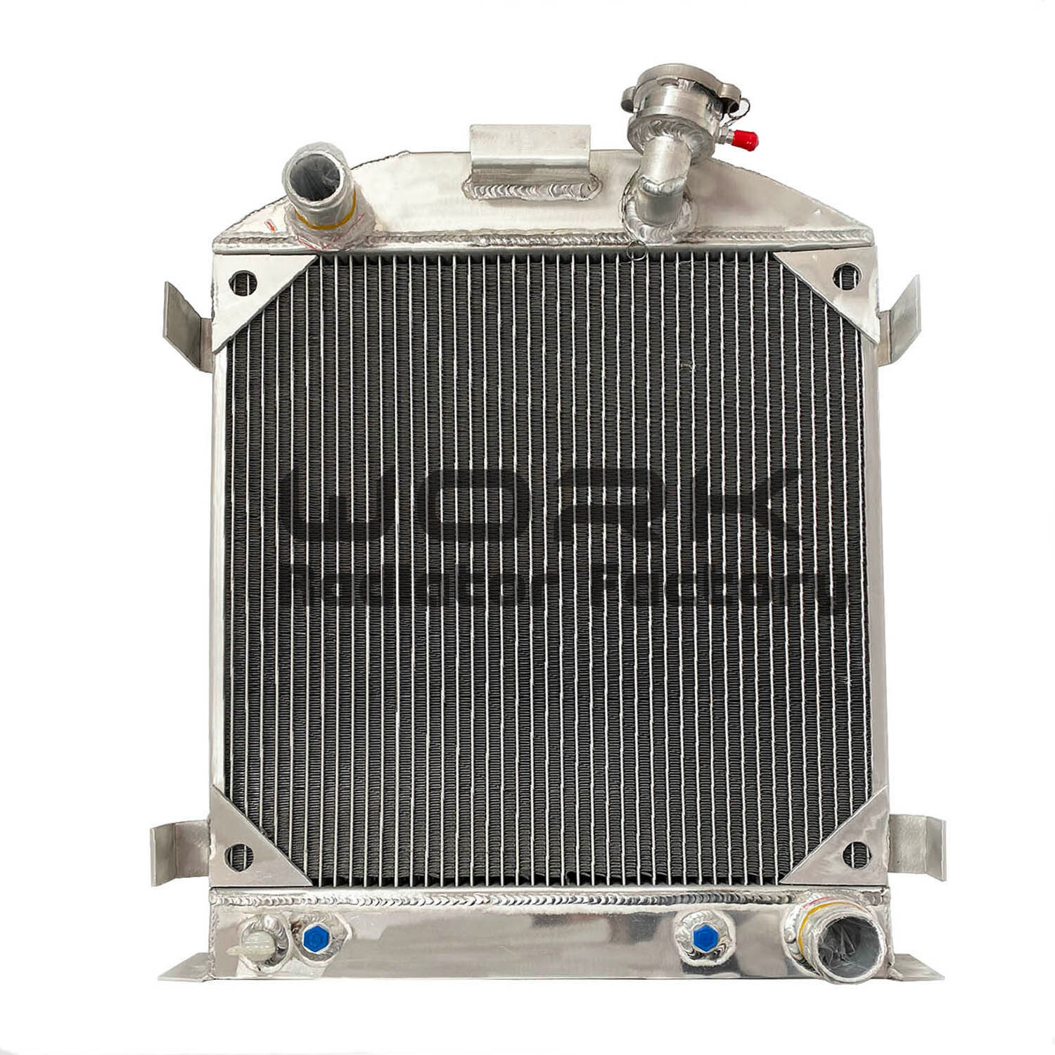 Radiator for Low-Boy Ford Chopped Hot Rod W Chevy Chevrolet 350 V8 AT ...