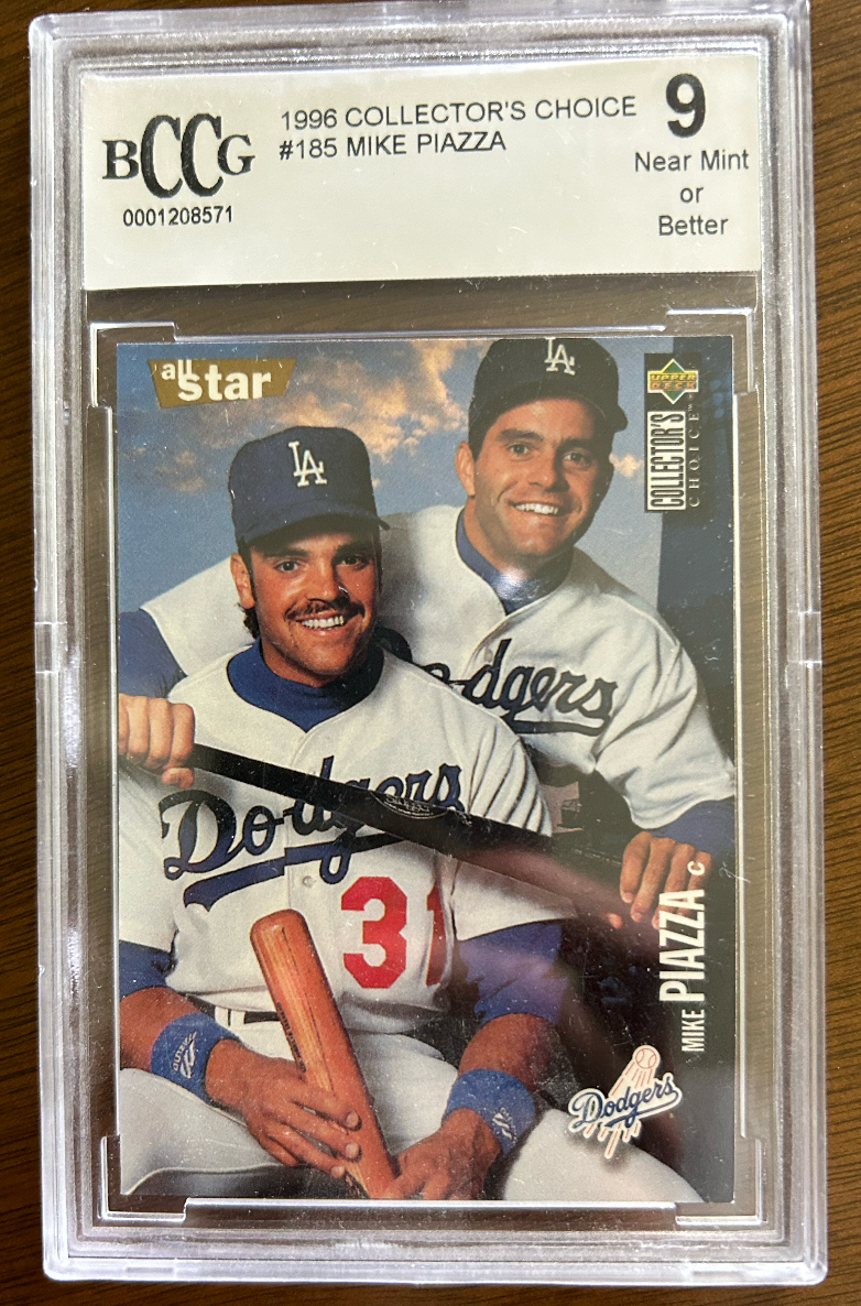 1996 Upper Deck Collector's Choice - All-Star Mike Piazza, Eric Karros ...