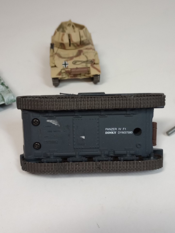 Lot of 6 Model Tanks - Dinky, Corgi, Matchbox - WWII - Panzer Sherman ...