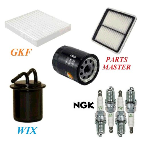 Tune Up Kit Air Cabin Oil Fuel Filters Plugs For SUBARU OUTBACK H4 2.5L ...