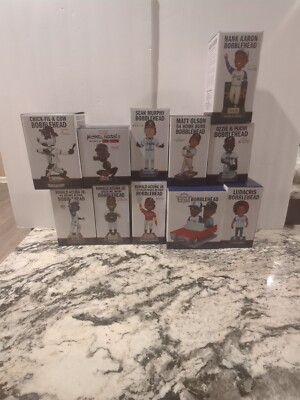 2024 Atlanta Braves FULL SET SGA Bobblehead Ronald Acuna Ludacris ...