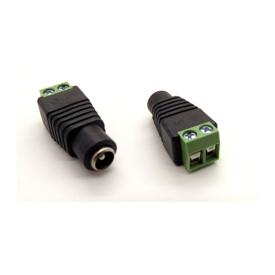 CCTV BNC Coax Crimp Video RCA Phono RG59 Balun Cat5 Joiner Coupler ...