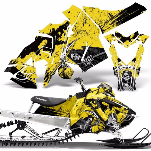Snowmobile Graphics Decal Sticker For Polaris Axys Pro RMK/SKS 15-20 ...
