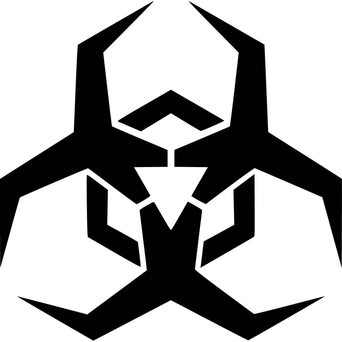 Cool Biohazard Logo