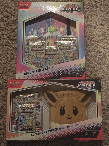 Prismatic Evolutions Bundle - Accesory & Binder Collections - New ...