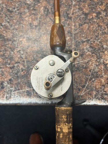 Heddon "Expert" Bamboo Casting Rod w/Langley 500 reel - P11 | eBay