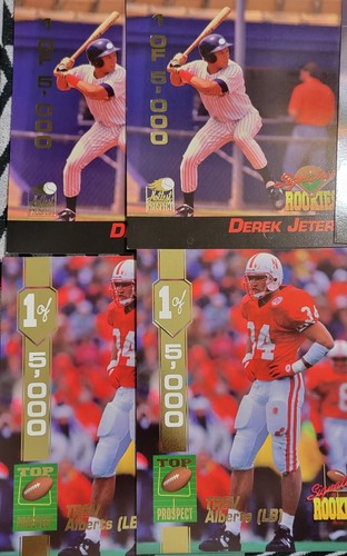 94 Signature Rookies 12 Oversized Cards Floyd,Jeter,GRANT,ALBERTS ...