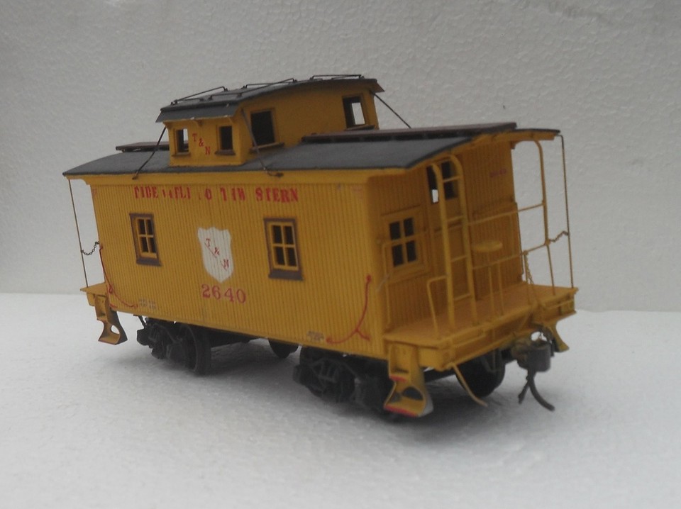 O Scale 2-Rail Wood Caboose., PRR Prototype. Craftsman Kit Built ...
