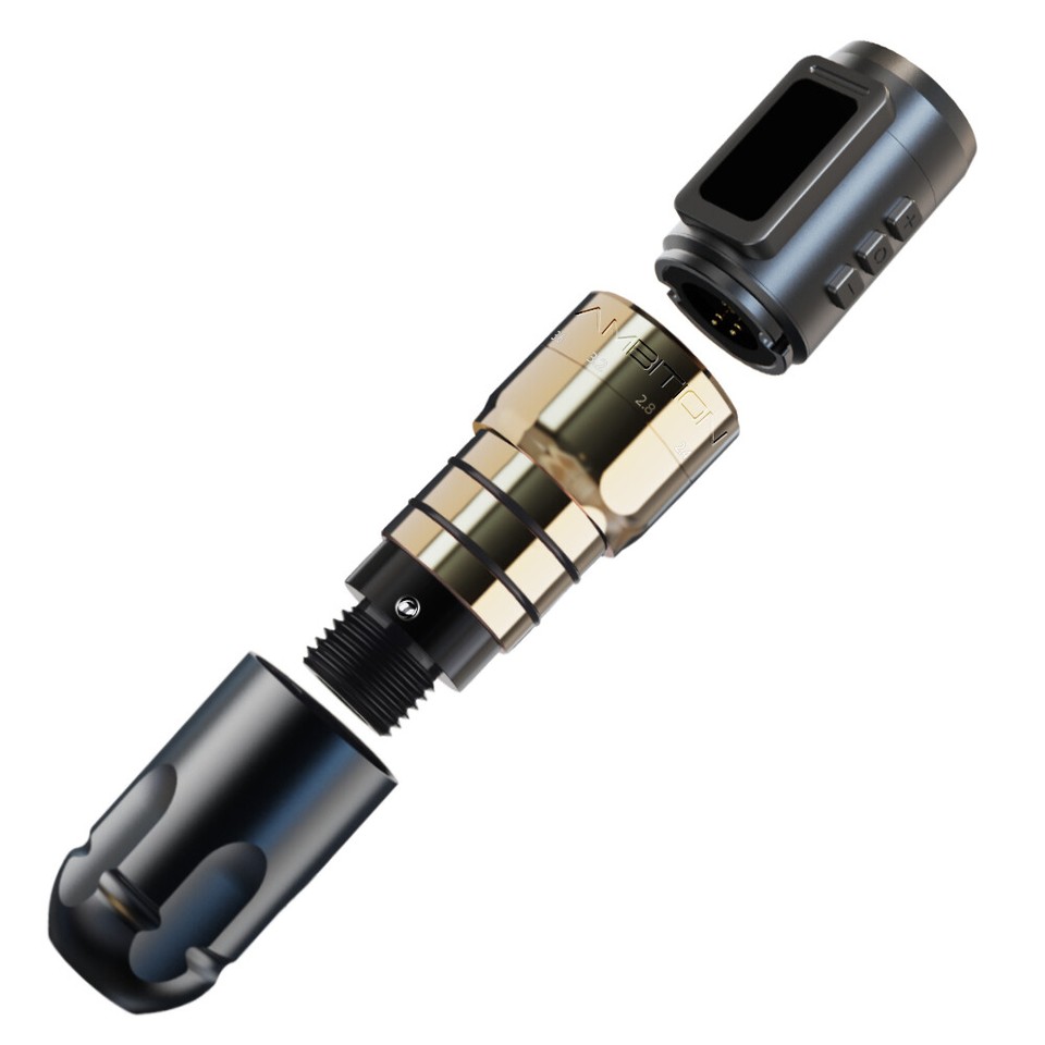 Wireless Tattoo Machine Pen 6 Stroke Length Adjustable 2.0-4.0mm ...