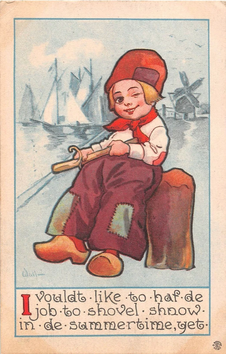 Dutch Boy Cartoon
