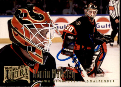 Darrin Madeley Signed Auto 1994-95 Fleer Ultra card Ottawa Senators | eBay
