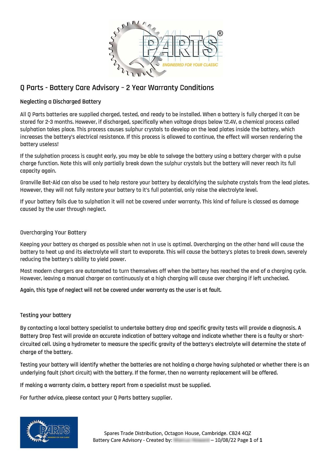 Classic Car 6v 6 Volt Heavy Duty Battery Austin 7 421 80Ah 600CCA 2Yr ...