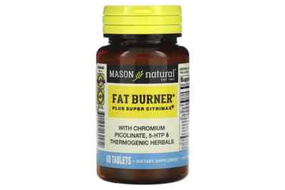 Mason Natural, Fat Burner Plus Super Citrimax, 60 Tablets | eBay Australia