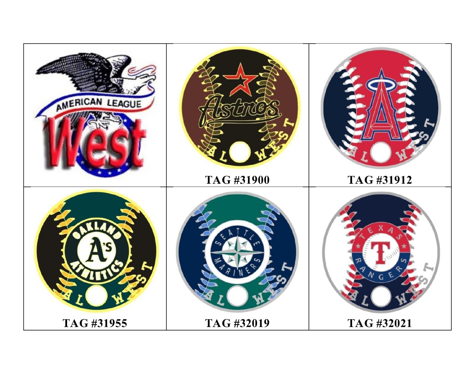 Oakland A's Athletics Pathtag Coin MLB Series Only 100 Complete Sets ...