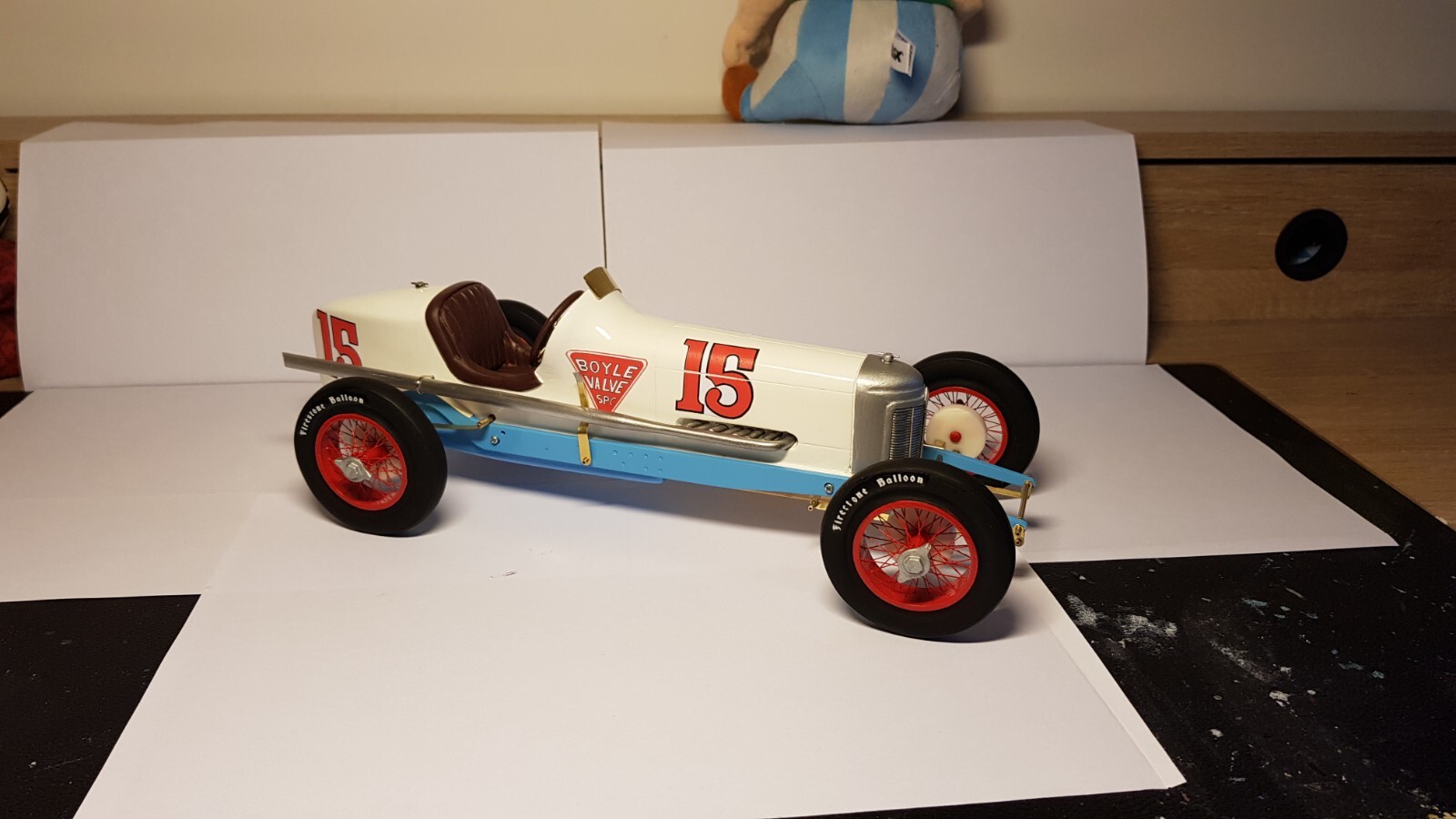1/12 KIT MILLER 122 BOYLE VALVE INDIANAPOLIS 500 1927 (TAMIYA ITALERI ...