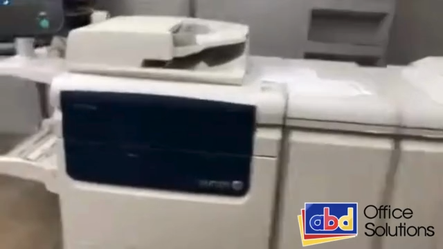 Xerox C75 Color Production Printer 1 Tray Feeder Booklet Finisher ...