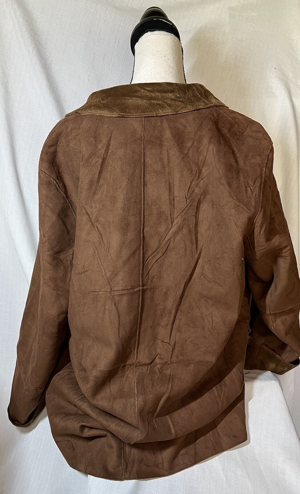 Harve Bernard by Bernard Holtzman Soft Brown Button Jacket Size 14 ...