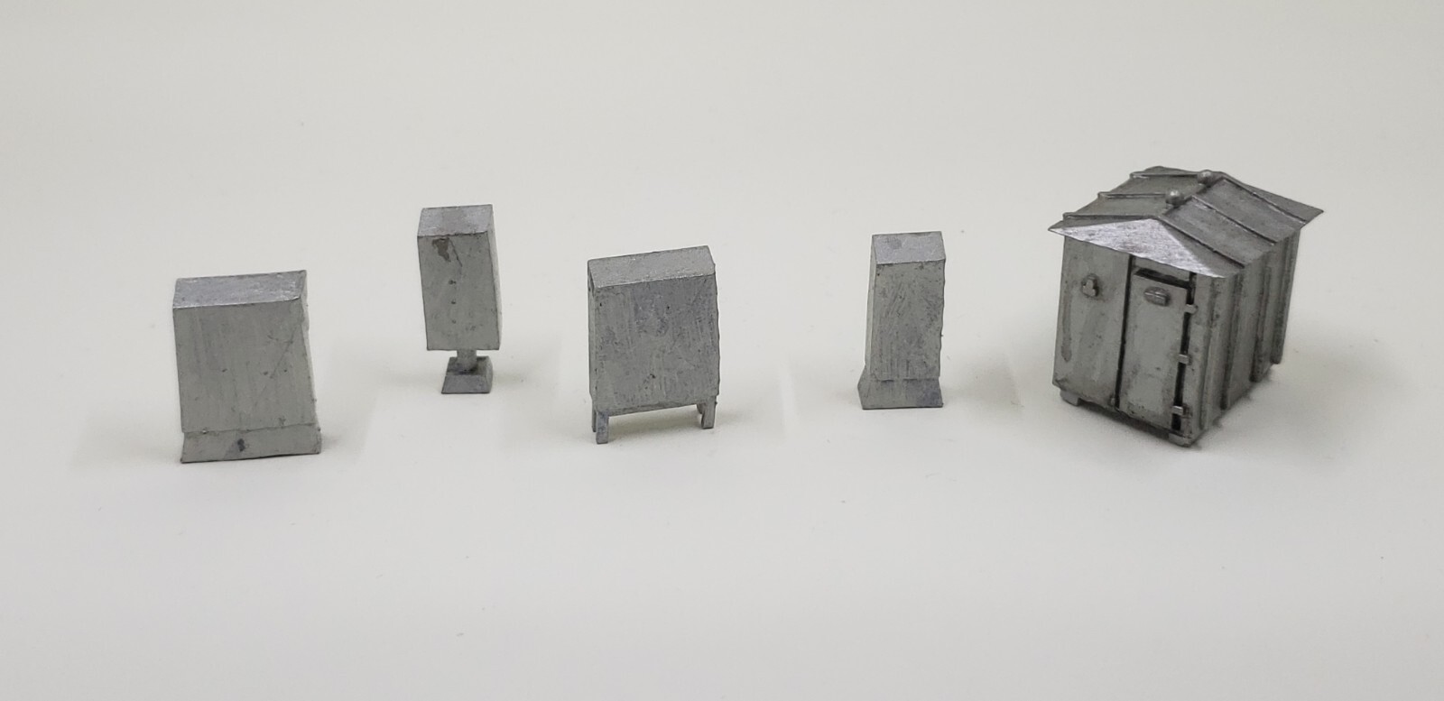 HO SCALE 1:87 PAINTED ELECTRICAL SIGNAL BOX TRACKSIDE DETECTOR BUILDING ...