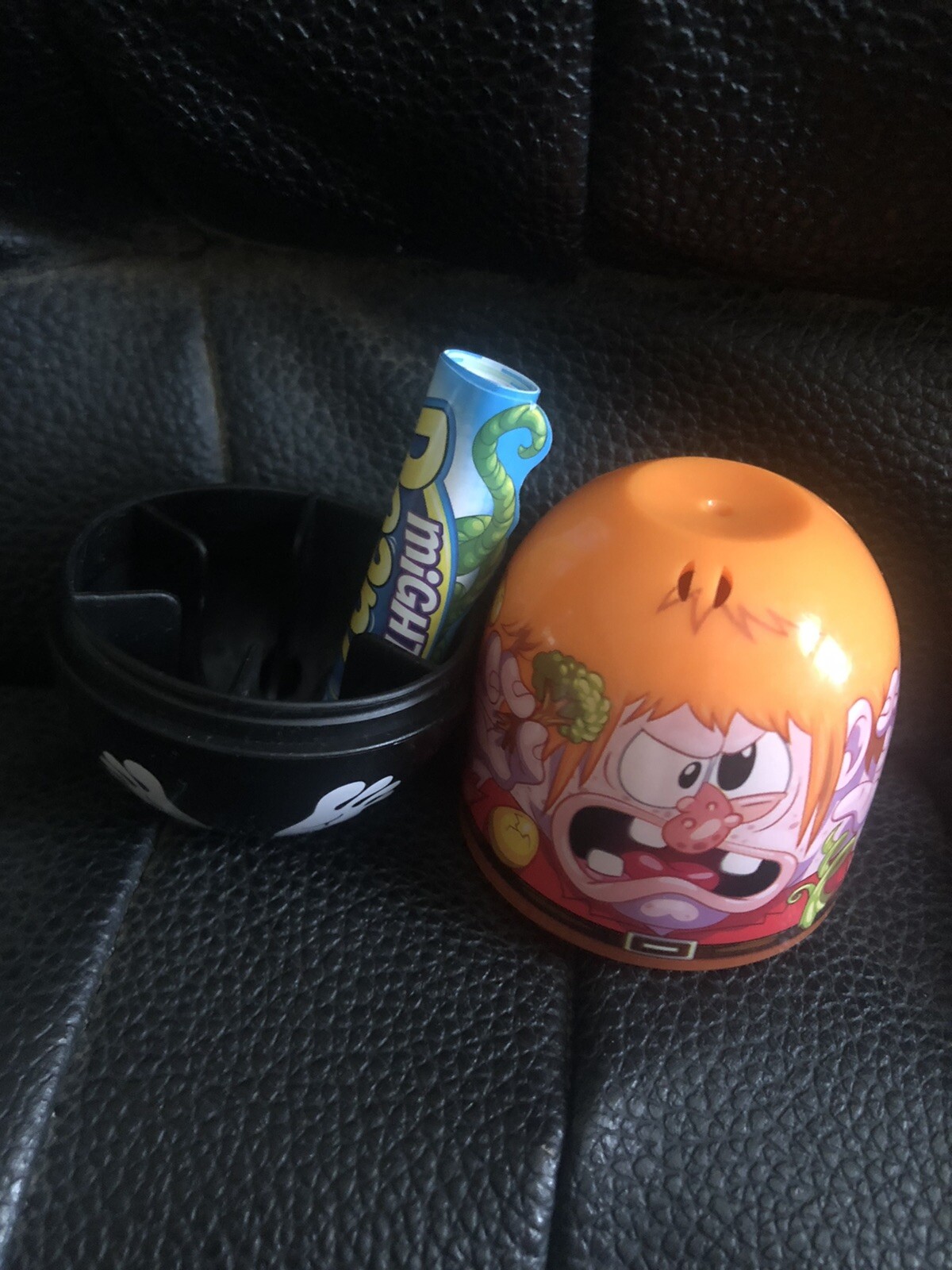 Mighty Beanz Lot of 2 with The Giant Egg Case Capsule and Collectors ...