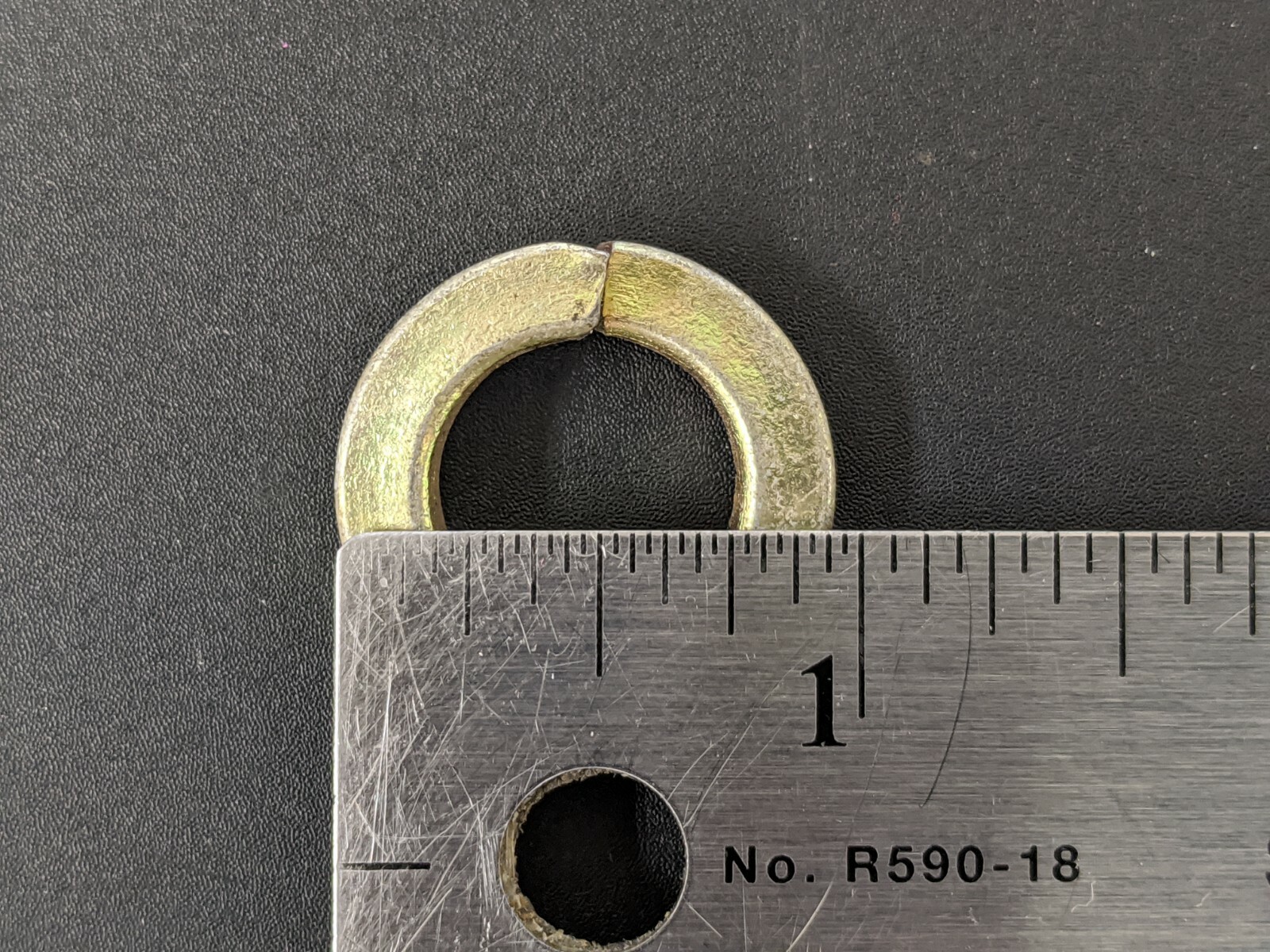 Lot Of 10 Aluminum 9/16 Split Spiral Lock Washer Aircraft American 1 ...