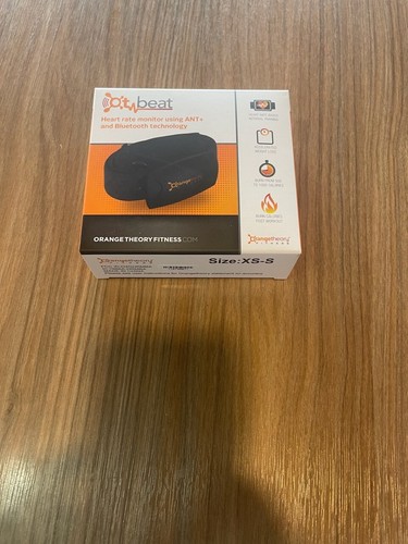 New Orange Theory OT Beat Core Chest Strap Heart Rate Monitor Size: XS ...